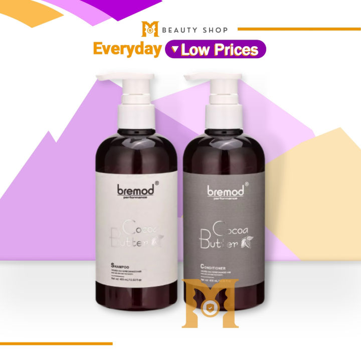 Bremod Cocoa Butter Shampoo Conditioner | Lazada PH