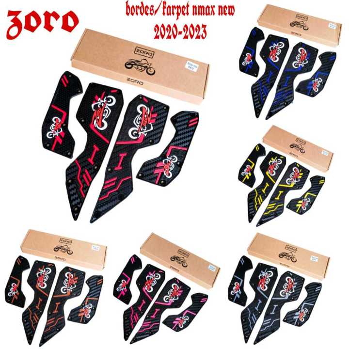 KARPET MOTOR BODRES NMAX NEW 2020 2021 2022 2023 KARET PREMIUM CARBON ...