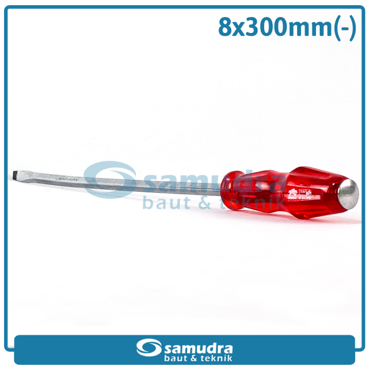 Obeng Tembus 12 inch Min BISON Gagang Ketok 300 mm Go Thru Screwdriver ...