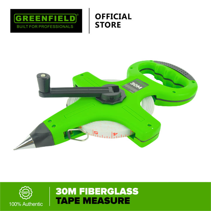 Greenfield Fiberglass Measuring Tape 30M - Measuring Tool | Lazada PH