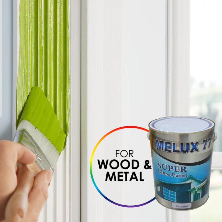 (1 & 5 Litres) SANCora MELUX 77 Gloss Finish / Wood & Metal Paint/ Cat ...