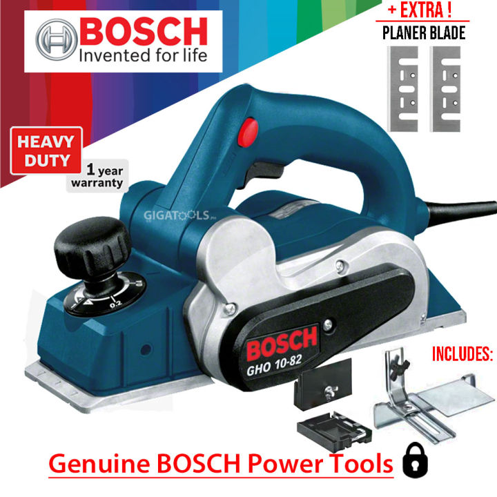 Bosch GHO 10-82 Heavy Duty 3-1/4" Planer 82mm 710W with Extra Planer ...