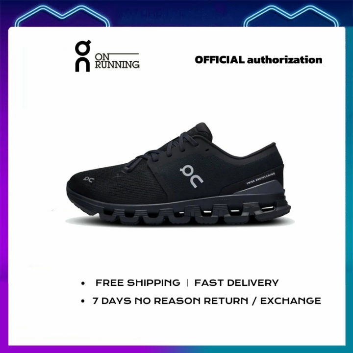 Official On Running Cloud X 4 Black 3WE30070106 Sneakers | Lazada PH