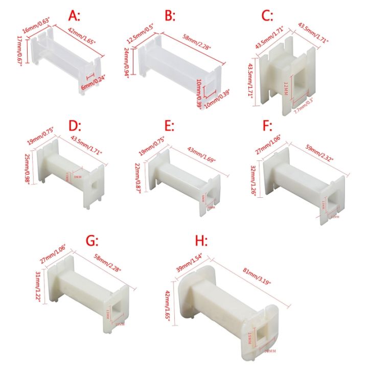 10PCS Plastic Square Bobbin Wire Coil Rack Frame Skeleton for DIY ...