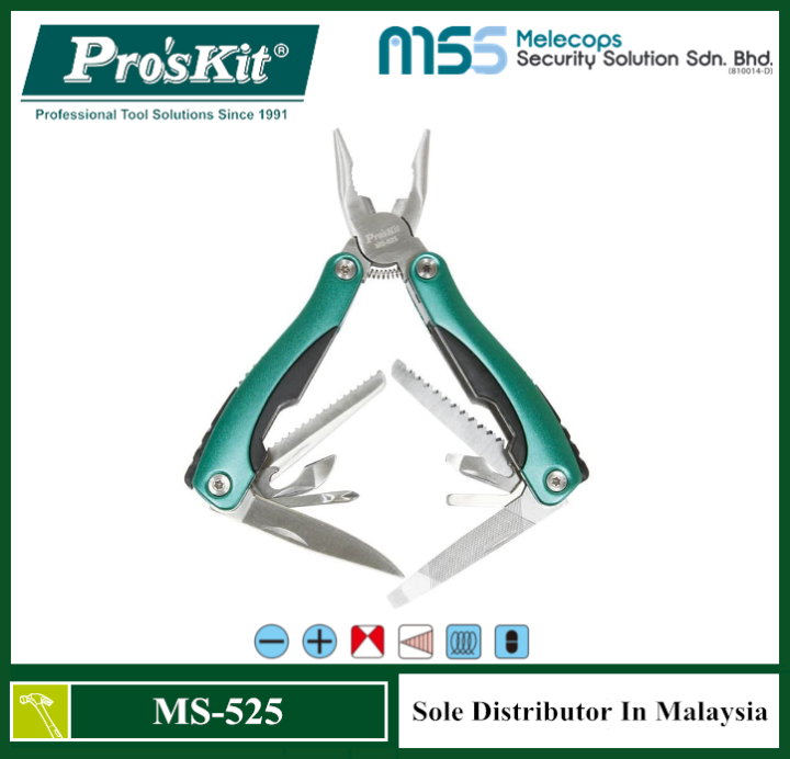 Pro'skit MS-525 9-in-1 Multi-Tool | Lazada