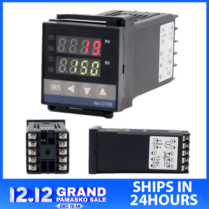 Digital 220V PID REX-C100 Temperature controller Thermocouple | Lazada PH
