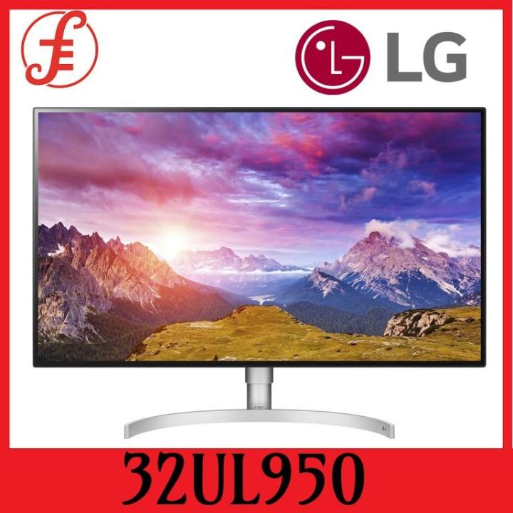 LG 32UL950-W 32UL950 UltraFine 4K UHD LED Monitor with Thunderbolt 3 16:9 HDR FreeSync IPS ...