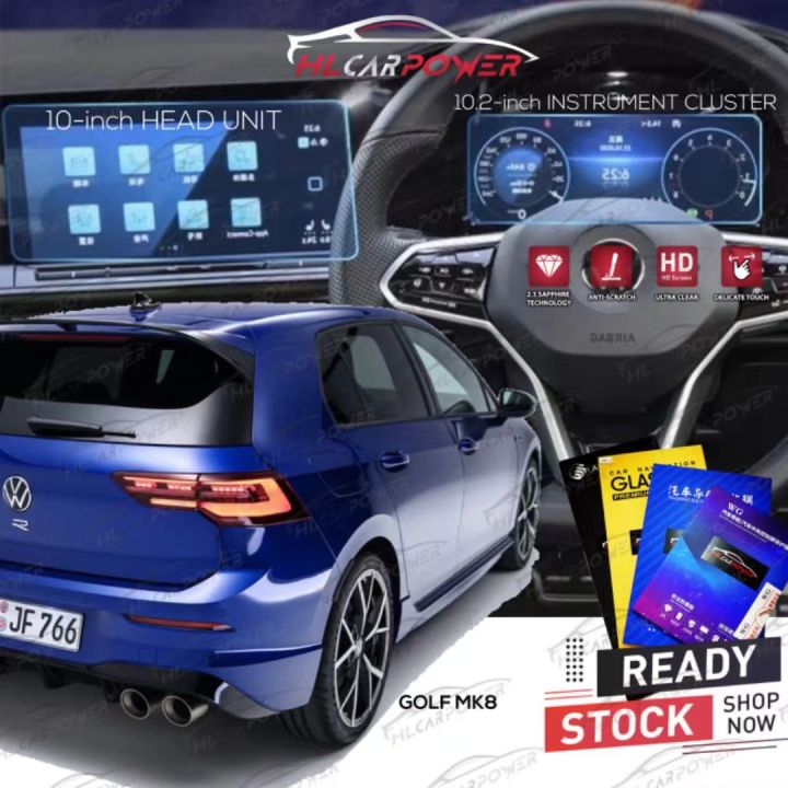 Volkswagen Golf MK8 2022 Head Unit Navigation & Instrument Cluster ...