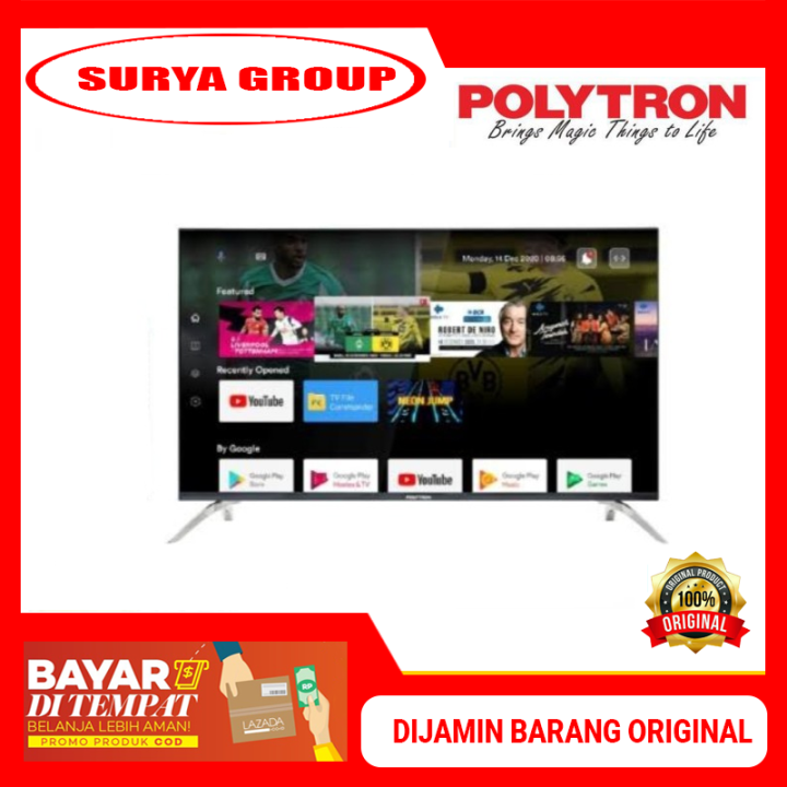 Terbaru!!! Led Tv POLYTRON PLD 40CV8969 Digital Smart Lite (40 Inch ...