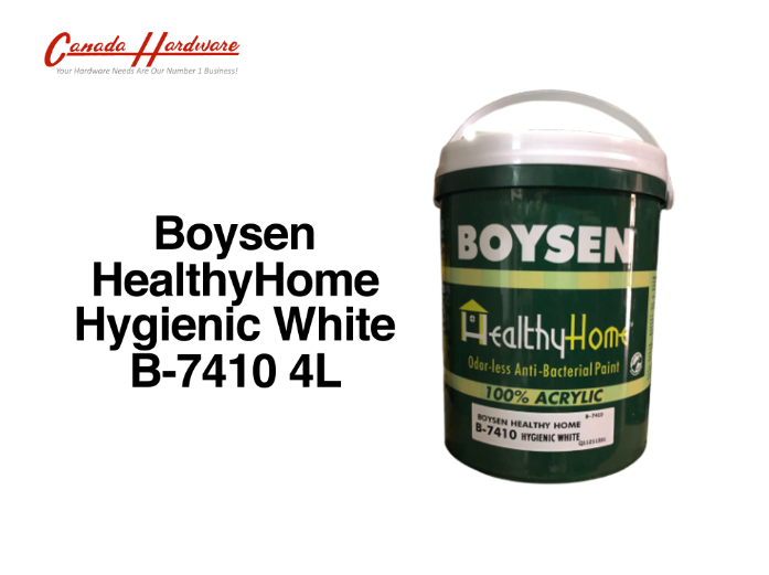 Boysen Healthy Home Hygienic White B-7410 4L | Lazada PH