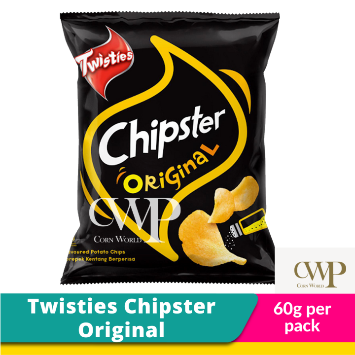 Twisties Chipster Potato Chips 60g – Hot & Spicy / Flaming BBQ ...