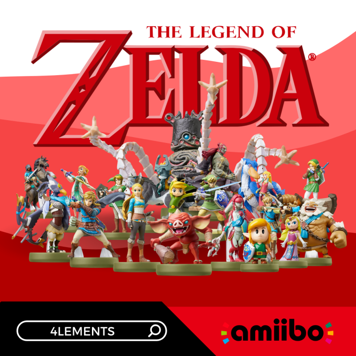 [พร้อมส่ง] [TOY] AMIIBO - THE LEGEND OF ZELDA SERIES | Lazada.co.th
