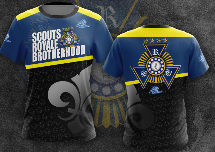 836dd Fully sublimated 3D print TSHIRT srb scouts royale brotherhood ...