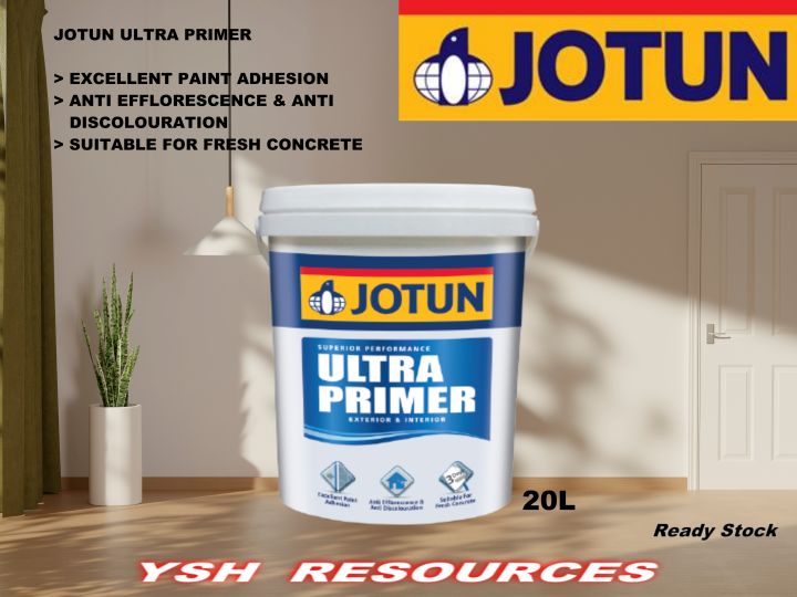 JOTUN - 20L Ultra Primer - Wall Sealer / Cat Undercoat Dinding ...