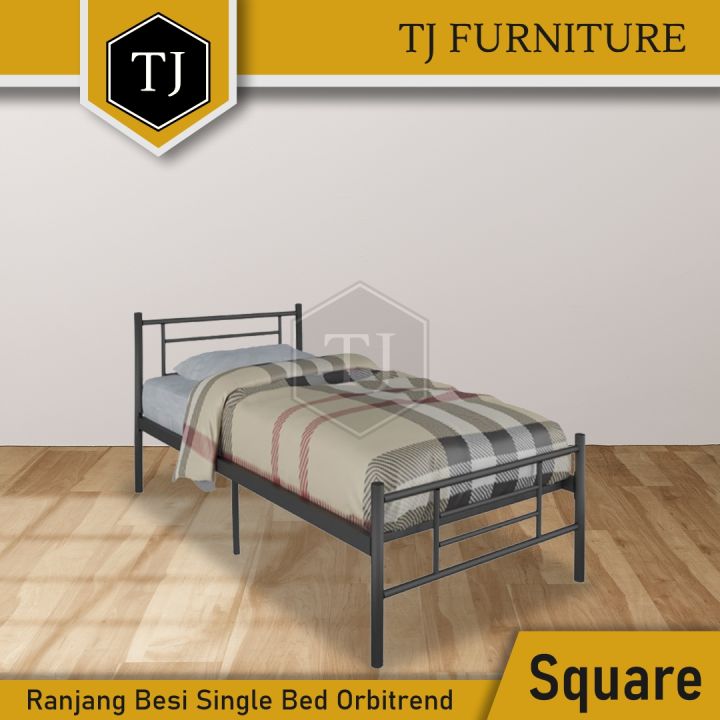 Orbitrend Ranjang Besi / Tempat Tidur Besi / Divan Besi / Single Bed ...