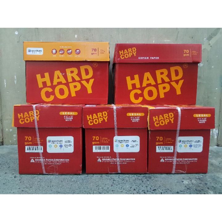 Hard Copy Bond Paper 70gsm | Lazada PH