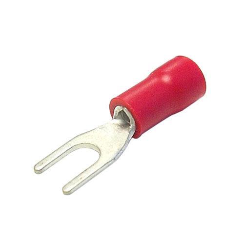 Spade Y-Type Insulated Terminal Lugs SV1.25-4, 22-16AWG Red | Lazada PH