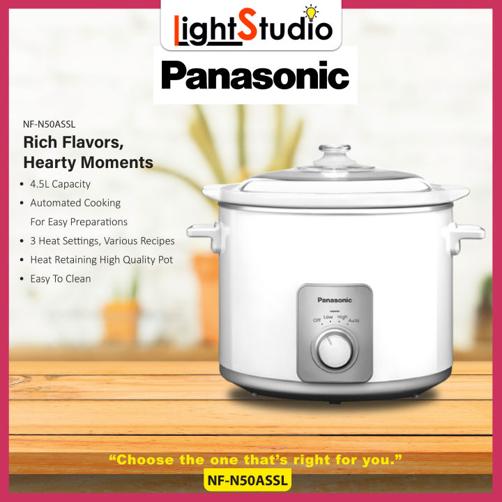 PANASONIC NF-N50ASSL Slow Cooker | Lazada