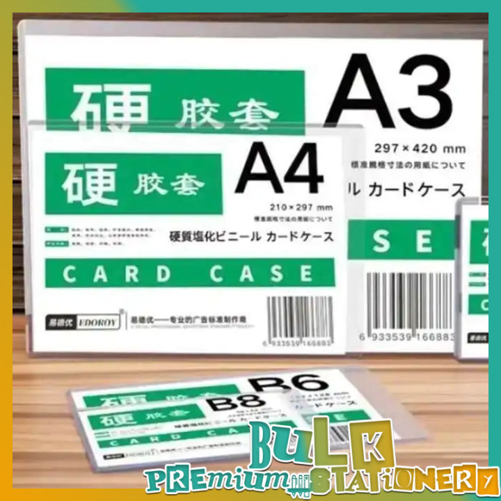 BULK Vinyl Pouch Sign Holder A4 A3 Waterproof Case Document Case ...