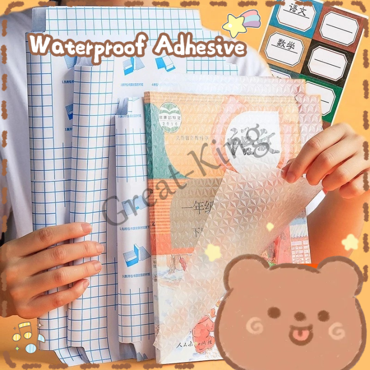 Sỉ 10 tập bọc sách decal,bọc vở đề can 3 kích thước Size 30*43cm Size ...