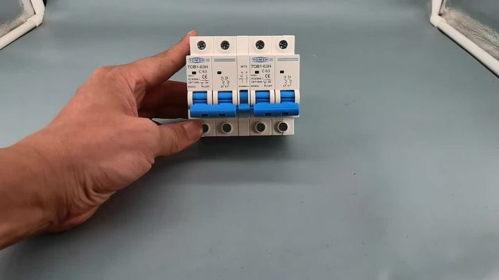 MTS dual power Manual transfer switch circuit breaker MCB 50Hz60Hz ...