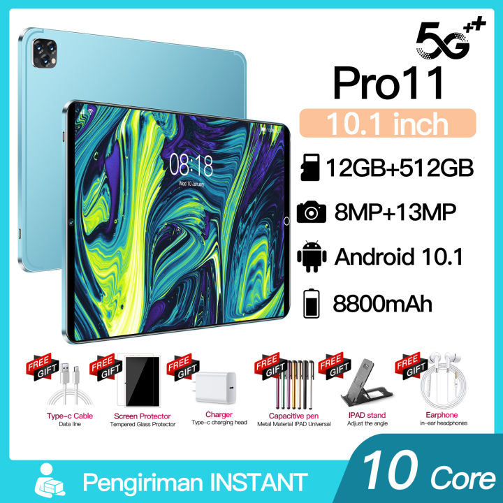2022 New 5G Cheap Tablet Original Big Sale Pro11 Pad Tablet Android ...