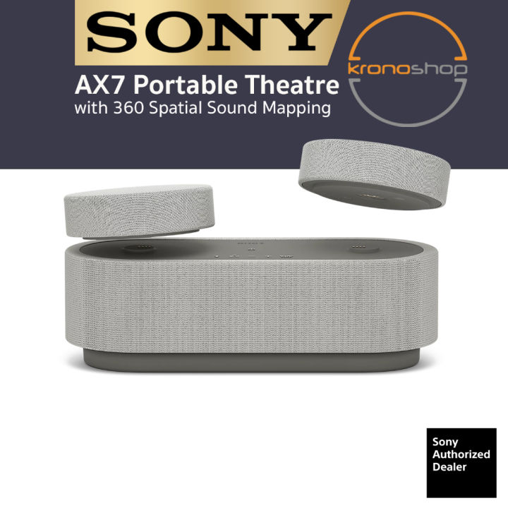 Sony AX7 Portable Theatre System with 360 Spatial Sound Mapping HT-AX7 ...