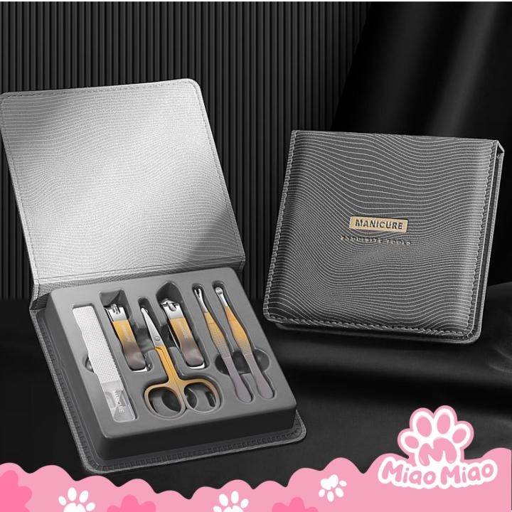Set Alat Manicure Pedicure Premium Set 6 Pcs - Perawatan Kebersihan ...