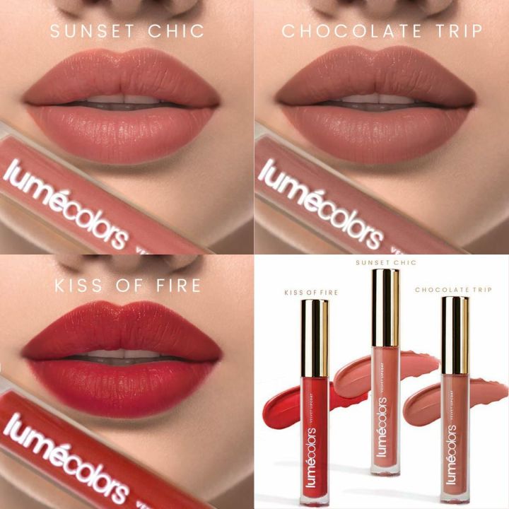 Lumecolors Lipstik Tahan Lama Anti Air Matte Kissprop Kiss Proof Super ...