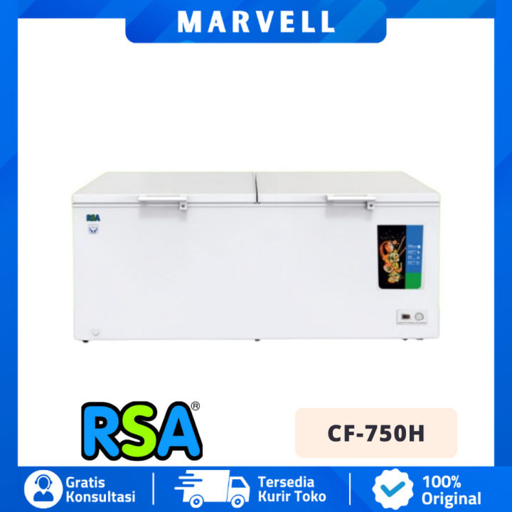 CHEST FREEZER RSA CF-750H CHEST FREEZER 688 LITER | Lazada Indonesia