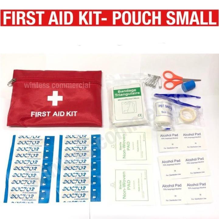 Portable first aid kit car full set ng emergency kit para sa outdoor ...