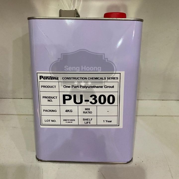 4Kg Pentens PU-300 One Part Polyurethane Grouting PU Injection ... 4Kg Pentens PU-300 One Part Polyurethane Grouting PU Injection ...