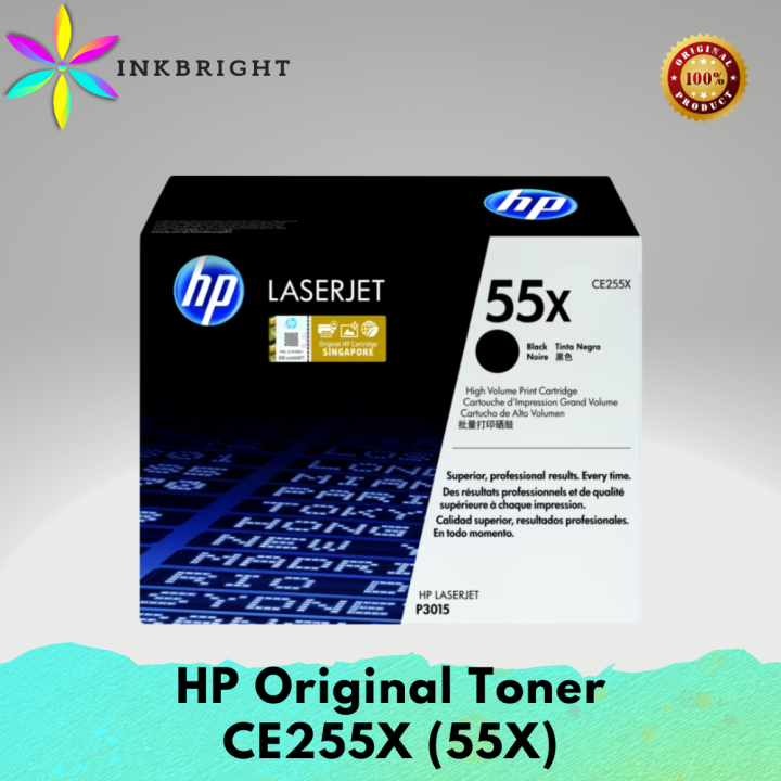 HP CE255X Original Toner Cartridge (CE255 55X) | Lazada PH