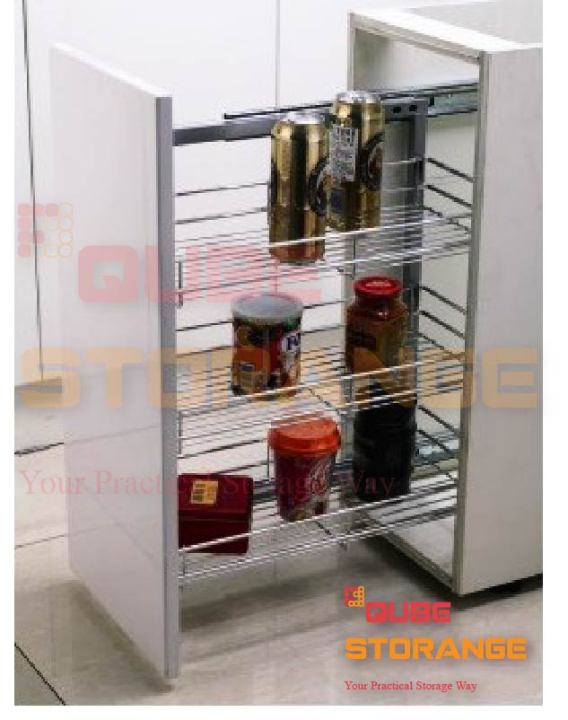 Multi Purpose Bottle Pull Out Basket Kitchen Bottle Pull Out Basket ...