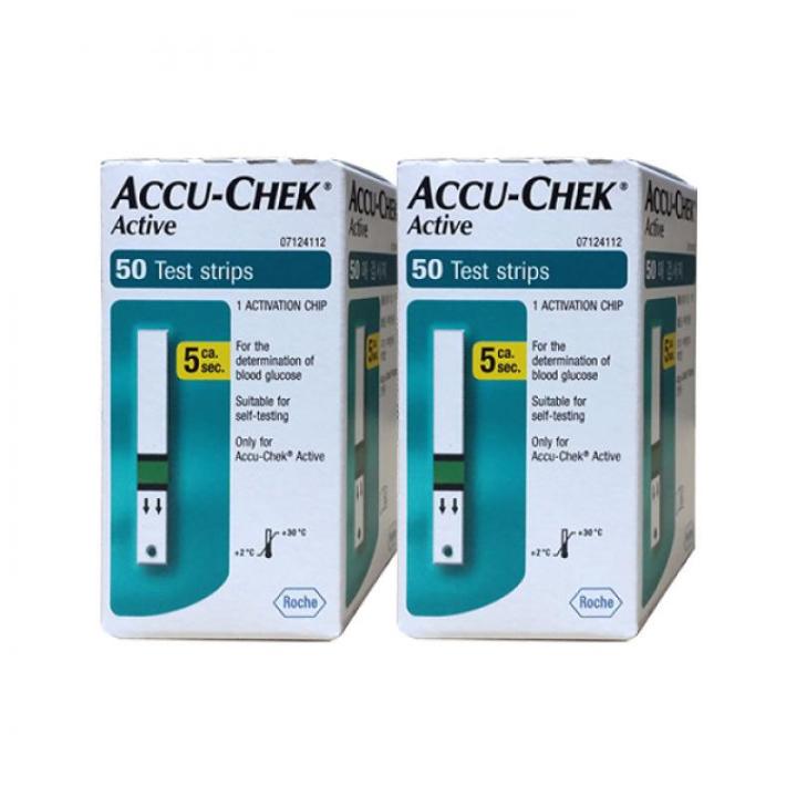 Accu Chek Accuchek Active Test Strip 50's / 100's (EXP:Latest) | Lazada PH