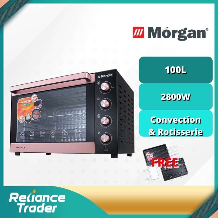 Morgan 100L Convection Oven with Rotisserie Function MEO-1003RC | Lazada