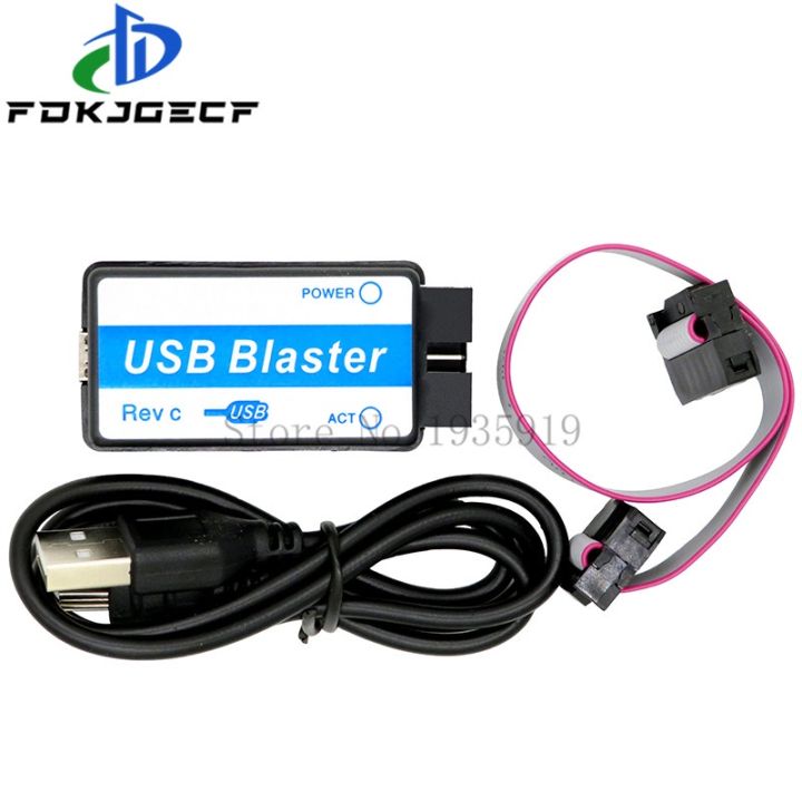 USB Blaster Mini USB Cable 10-Pin JTAG Connection Cable for CPLD FPGA NIOS JTAG Programmer ...