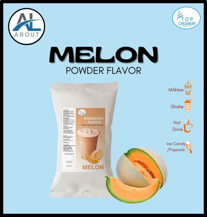 TOP CREAMERY MELON FLAVORED POWDER 1KG | Lazada PH