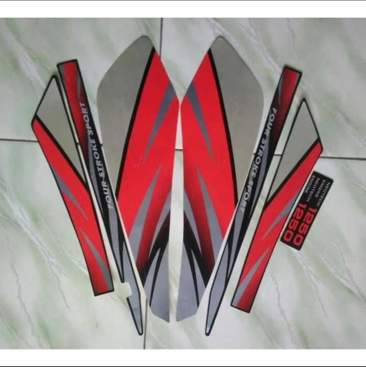 striping original Honda GL max 96 decal Honda GL max 96 variasi Honda ...
