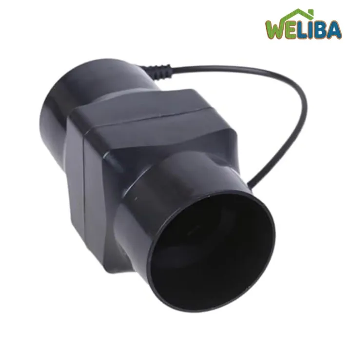 Compact 12V Duct Fan Inline Exhaust Fan 6W 50mm Air Blower for Fresh ...
