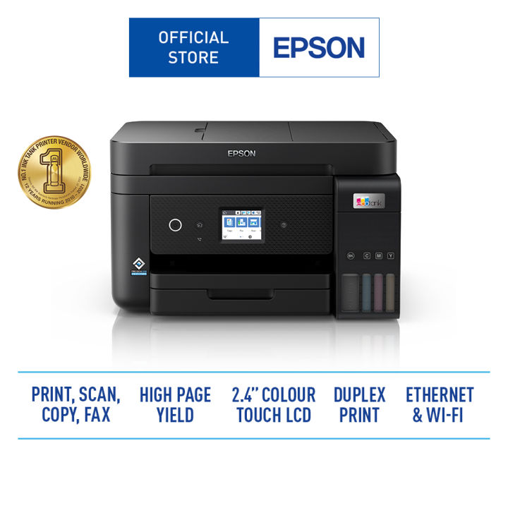 Epson EcoTank L6290 A4 Wi-Fi Duplex All-in-One Ink Tank Printer with ...