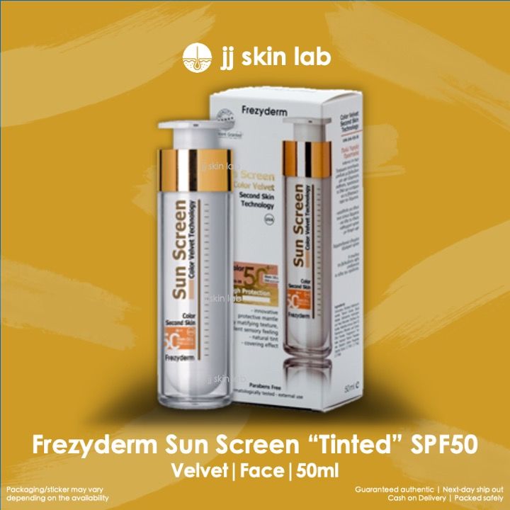 JJ Skin Lab Favorites - Frezyderm Sun Screen Color (Tinted) Velvet Face ...