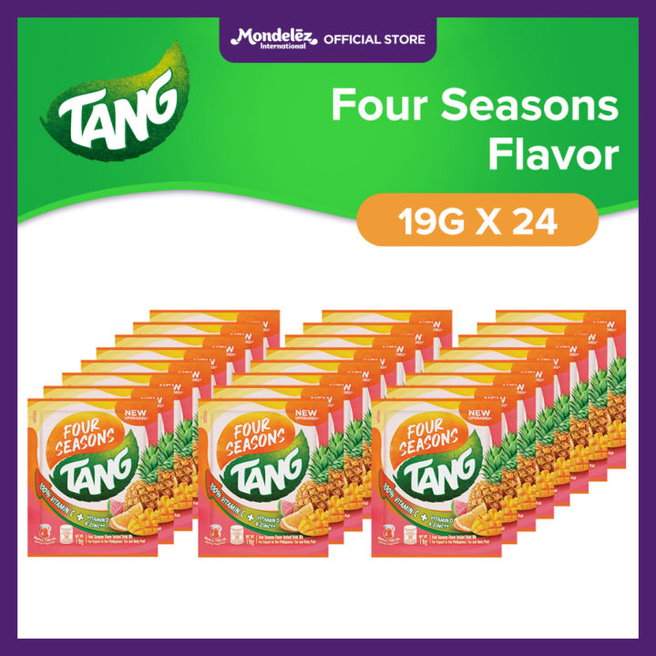 Tang Instant Drink Mix - Four Seasons Flavor 19g (Set of 24) | Lazada PH