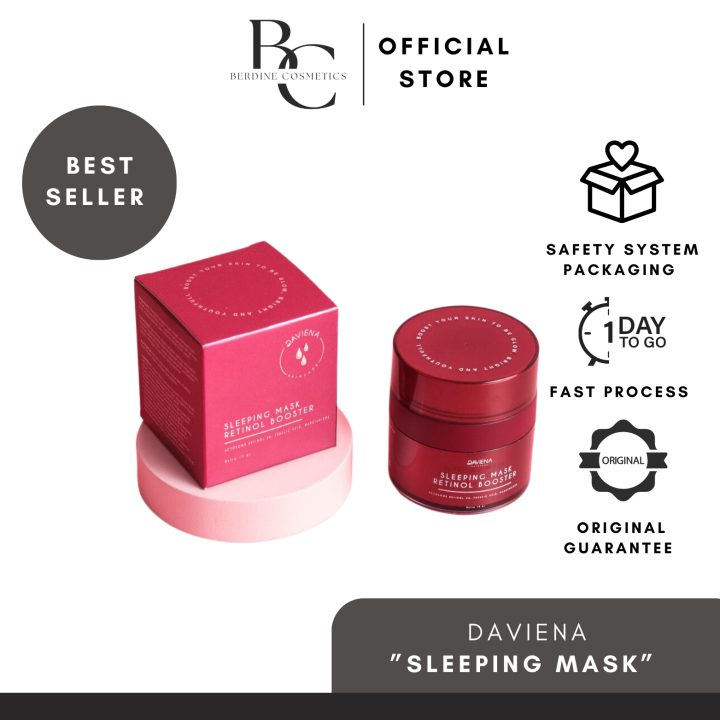 (OFFICIAL) DAVIENA SLEEPING MASK RETINOL BOOSTER | DAVIENA SKINCARE ...