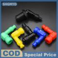 SHGMYD Motorcycle High Performance Spark Plug Cap Universal Rubber ...