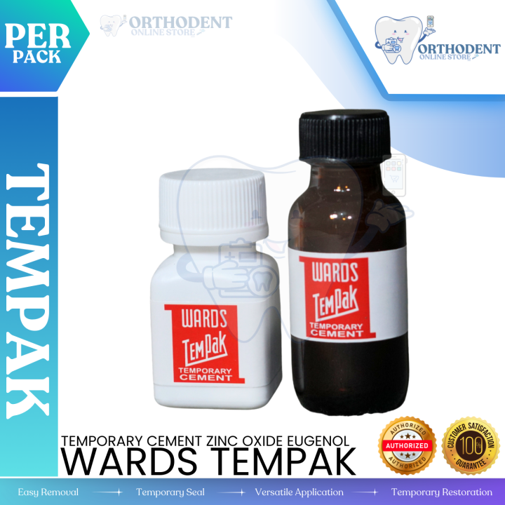 Orthodent2021 | Wards Tempak Temporary Cement – Reliable, Long-Lasting ...