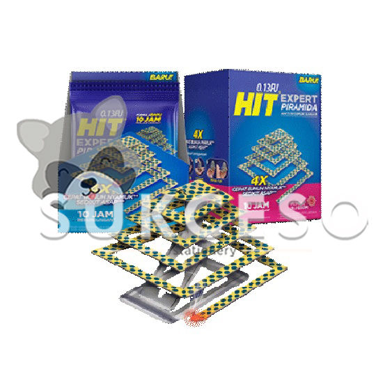 HIT Expert Piramida / Obat Anti Nyamuk Bakar Kemasan Sachet Isi 4 ...