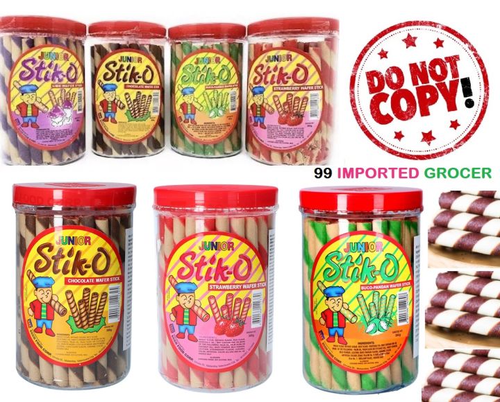 STICK-O Junior Wafer Sticks 380g. | Lazada