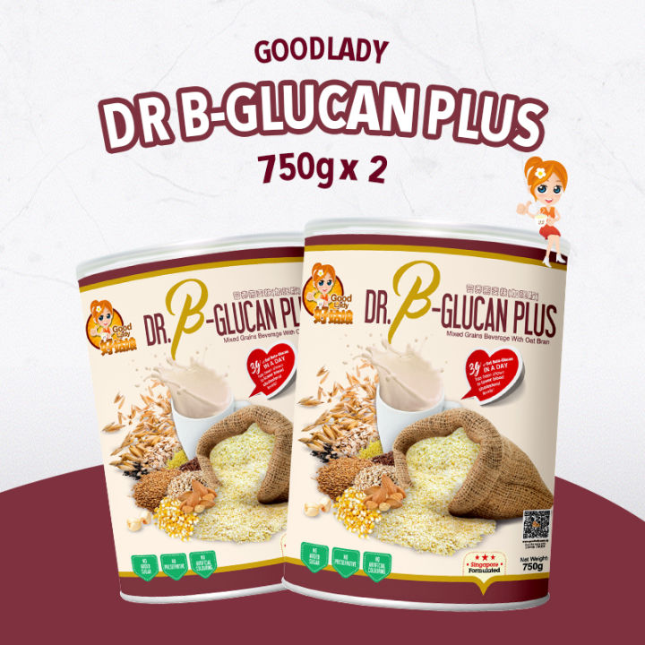 [Bundle Of 2]Good Lady Dr. B-Glucan Plus - 750g {New Formula} | Lazada ...