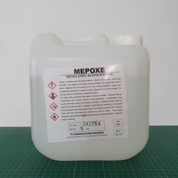 Catalyst Mepoxe A / 1 ONS / 1 KG / Pengeras Resin | Lazada Indonesia